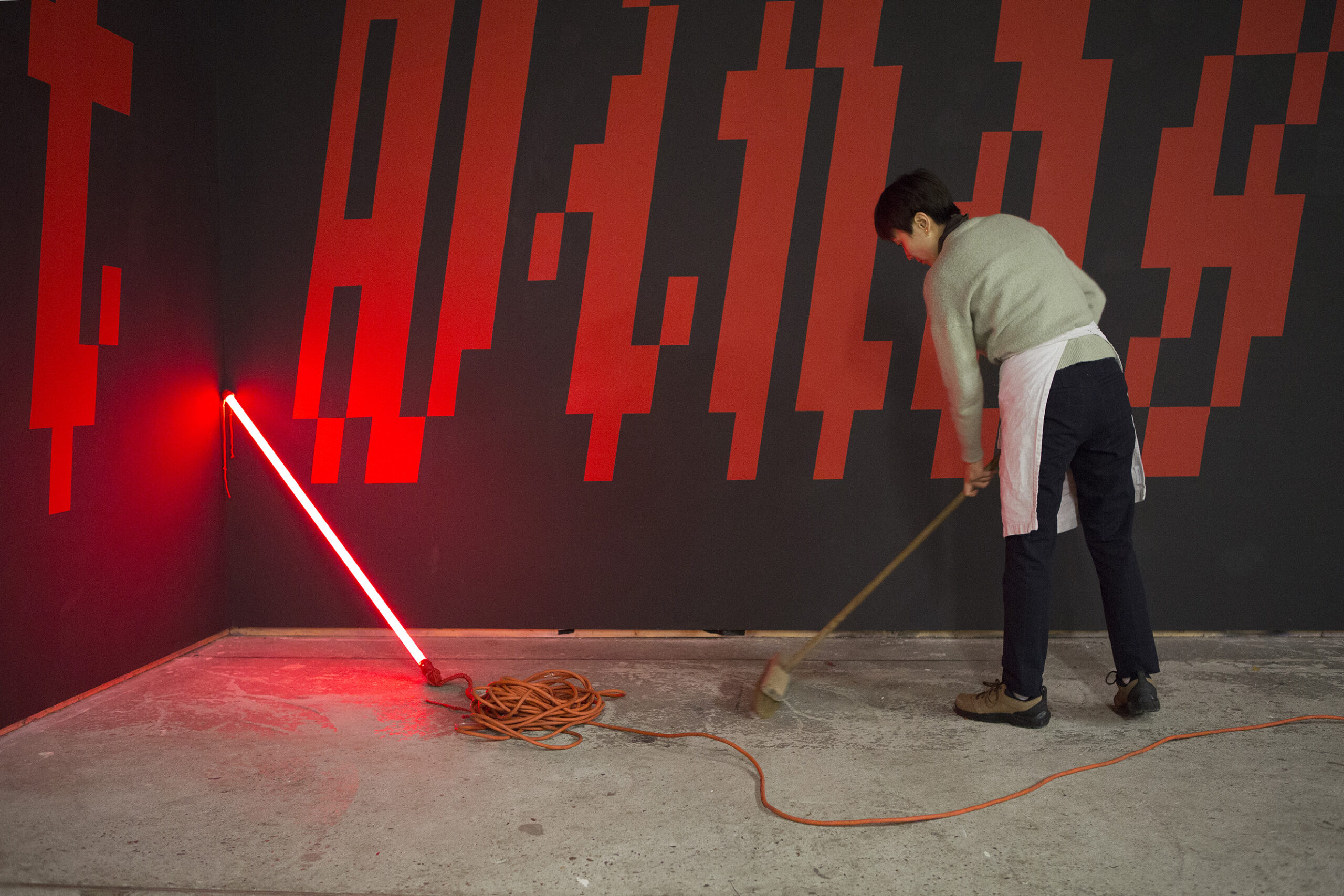 Can you live my space? - Witte Rook